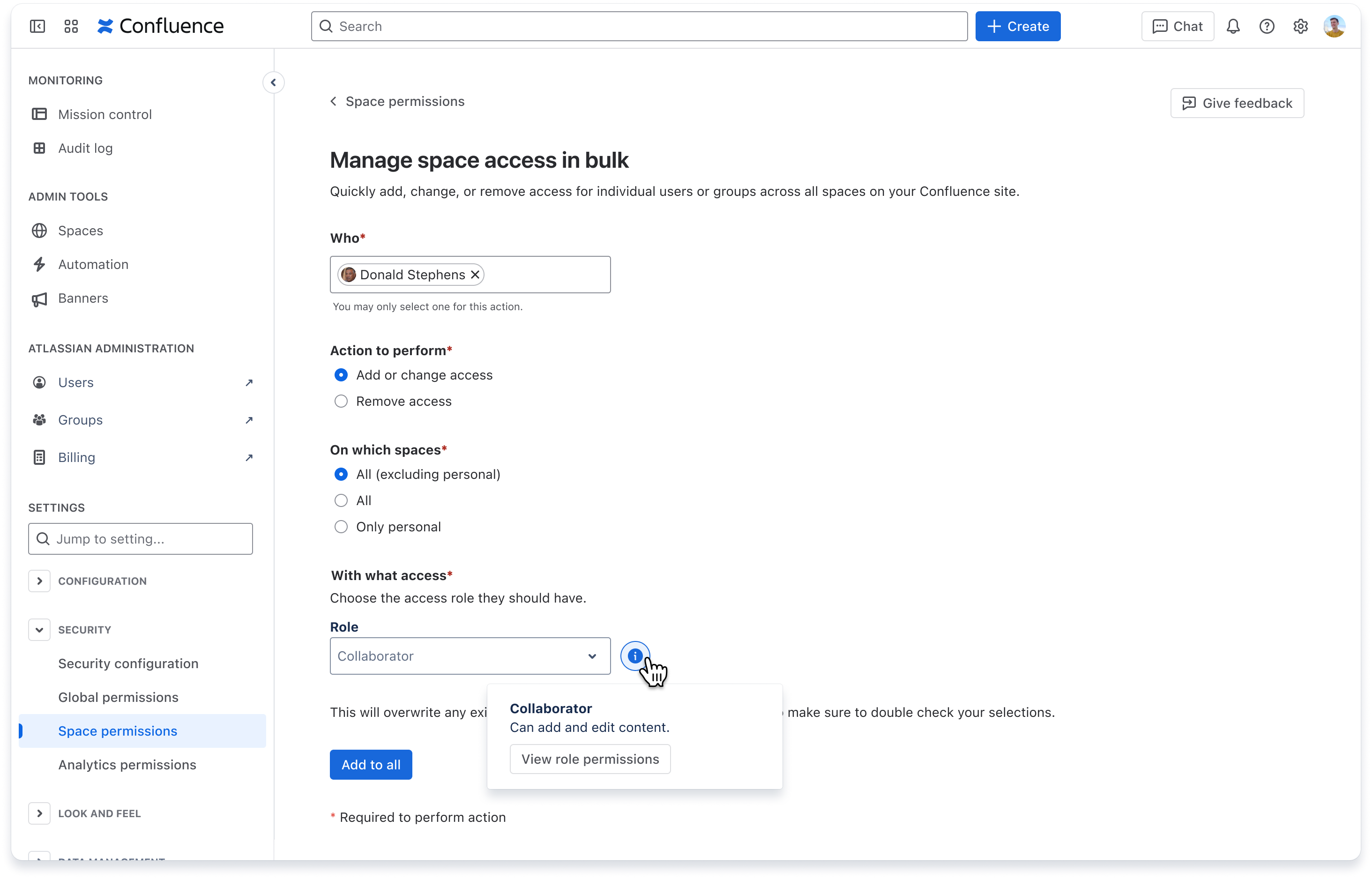 📣 Beta: Simplify space access in Confluence with ... - Atlassian Community