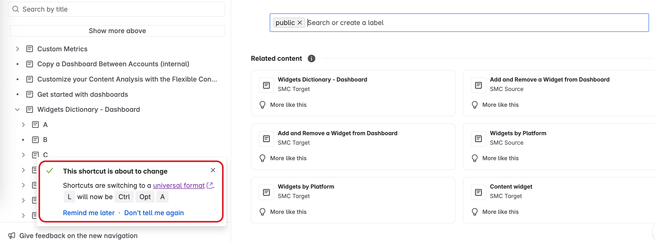 Adding And Displaying Labels In New Confluence Ui And Navigation