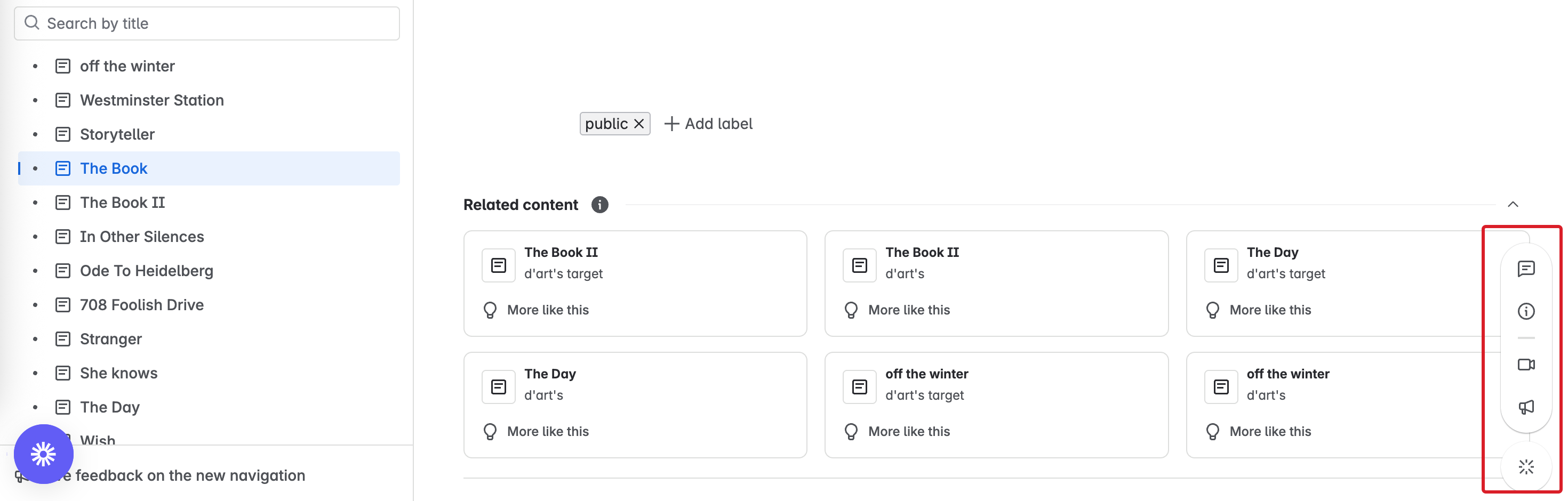 Adding and displaying labels in new Confluence UI and Navigation