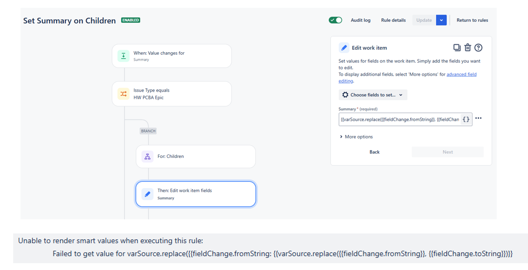 Solved: Changing the Summary on an Epic to make changes to...