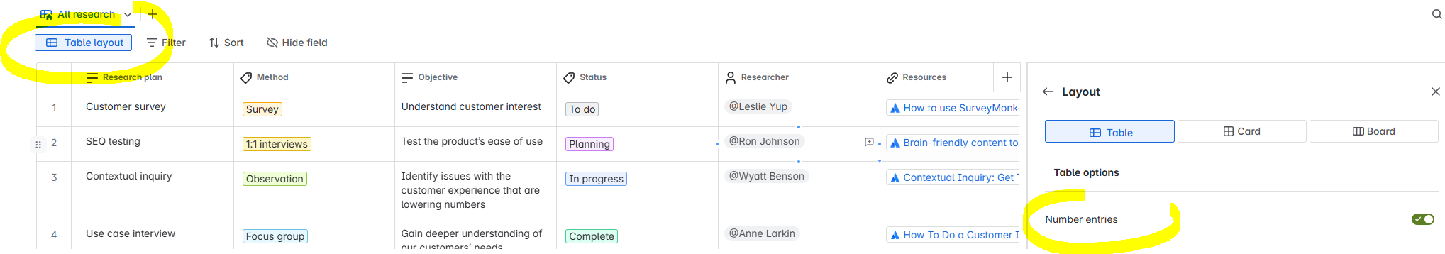 Solved: Confluence Database - Autonumbering
