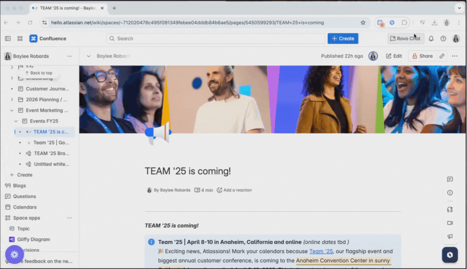 Manage successful events with Teamwork Collection