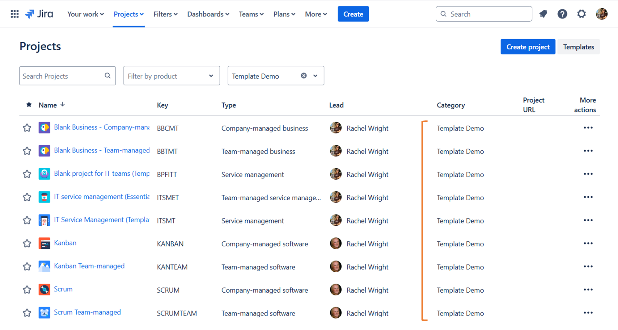 Jira Image of the Day: Jira Project Types and Cate... - Atlassian Community
