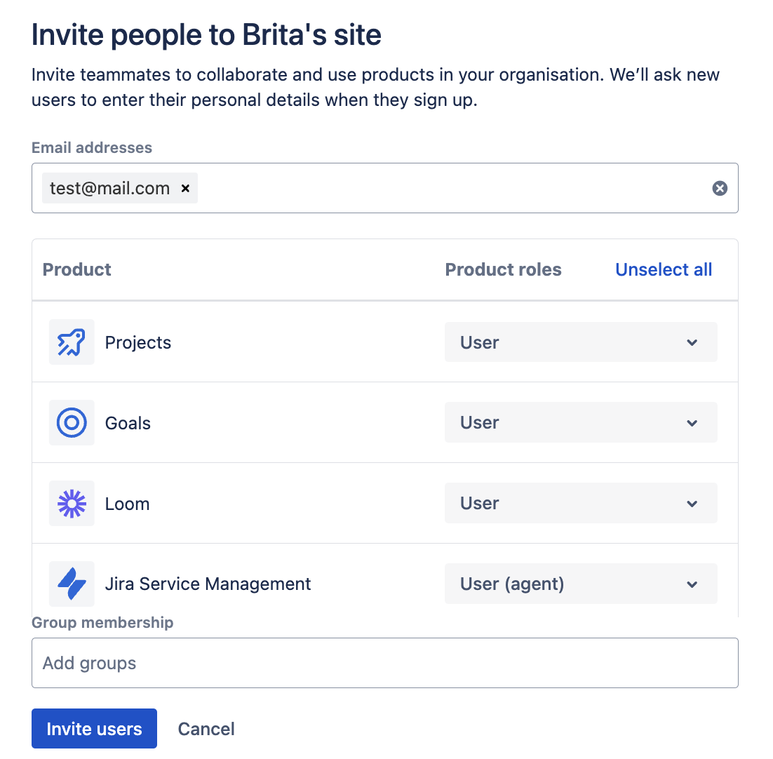 Solved: not able to invite agent user