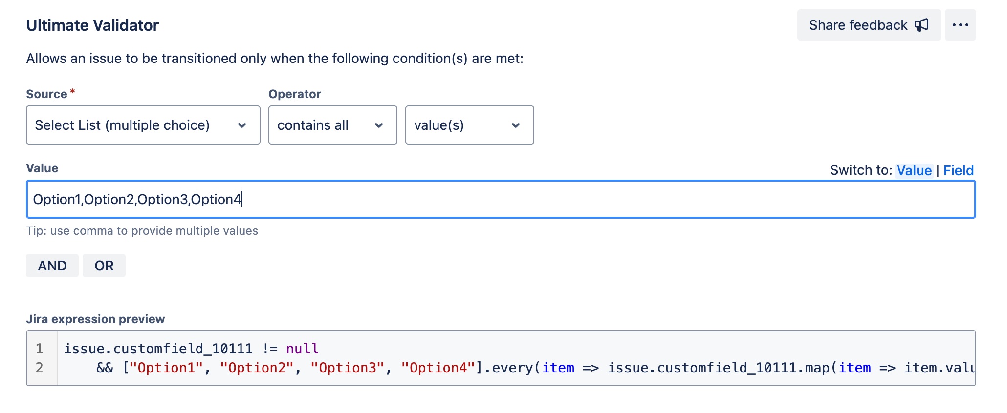 Solved: Workflow validation for a custom multiselect drop ...
