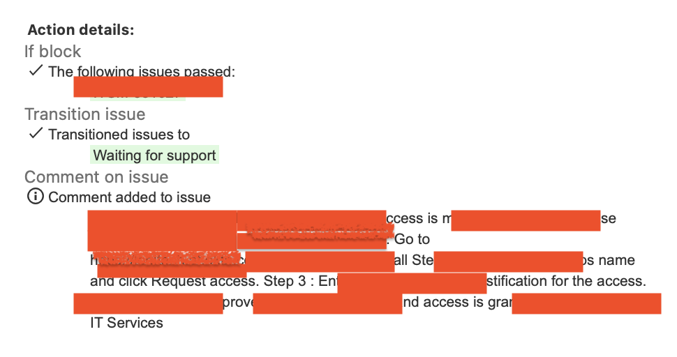 auto response to the request