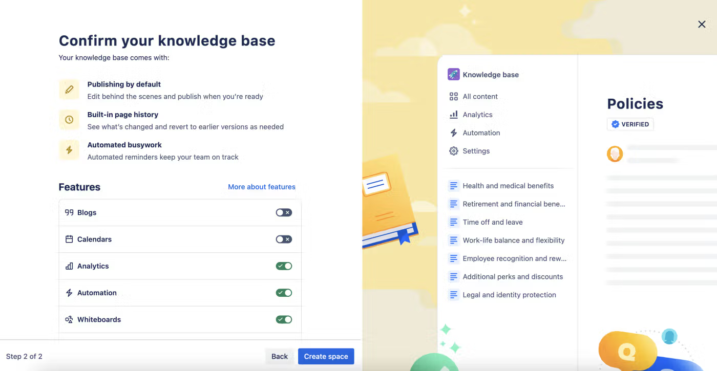 How to create a knowledge base in Confluence - Atlassian Community