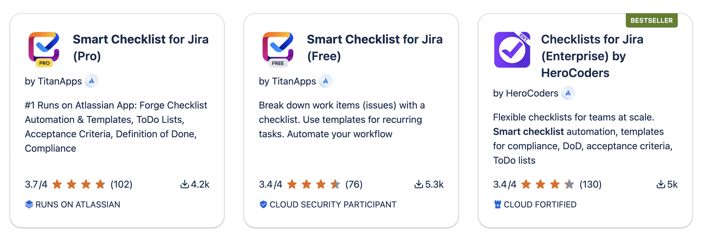 Is the Smart Checklist function a native featurese...