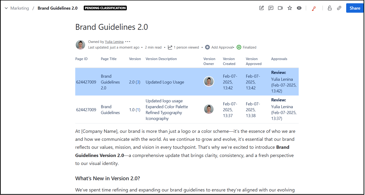 Best Practices in Document Management in Confluenc... - Atlassian Community