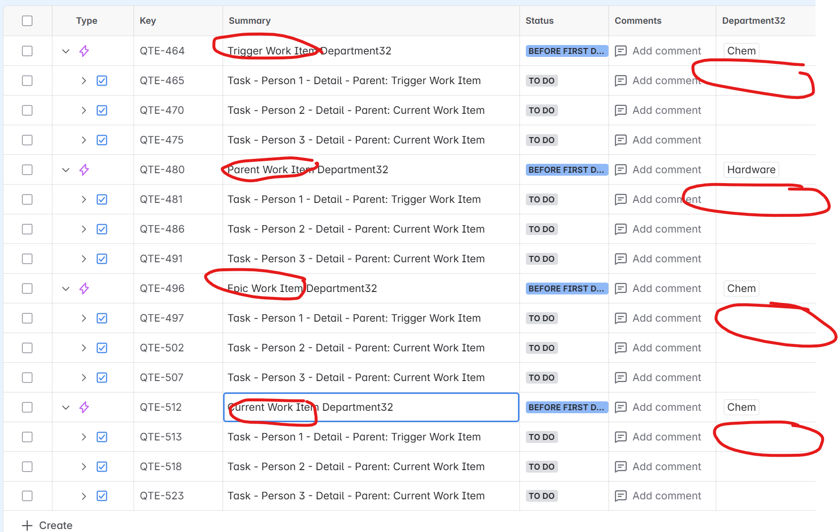 Automation not copying custom value to task level ...