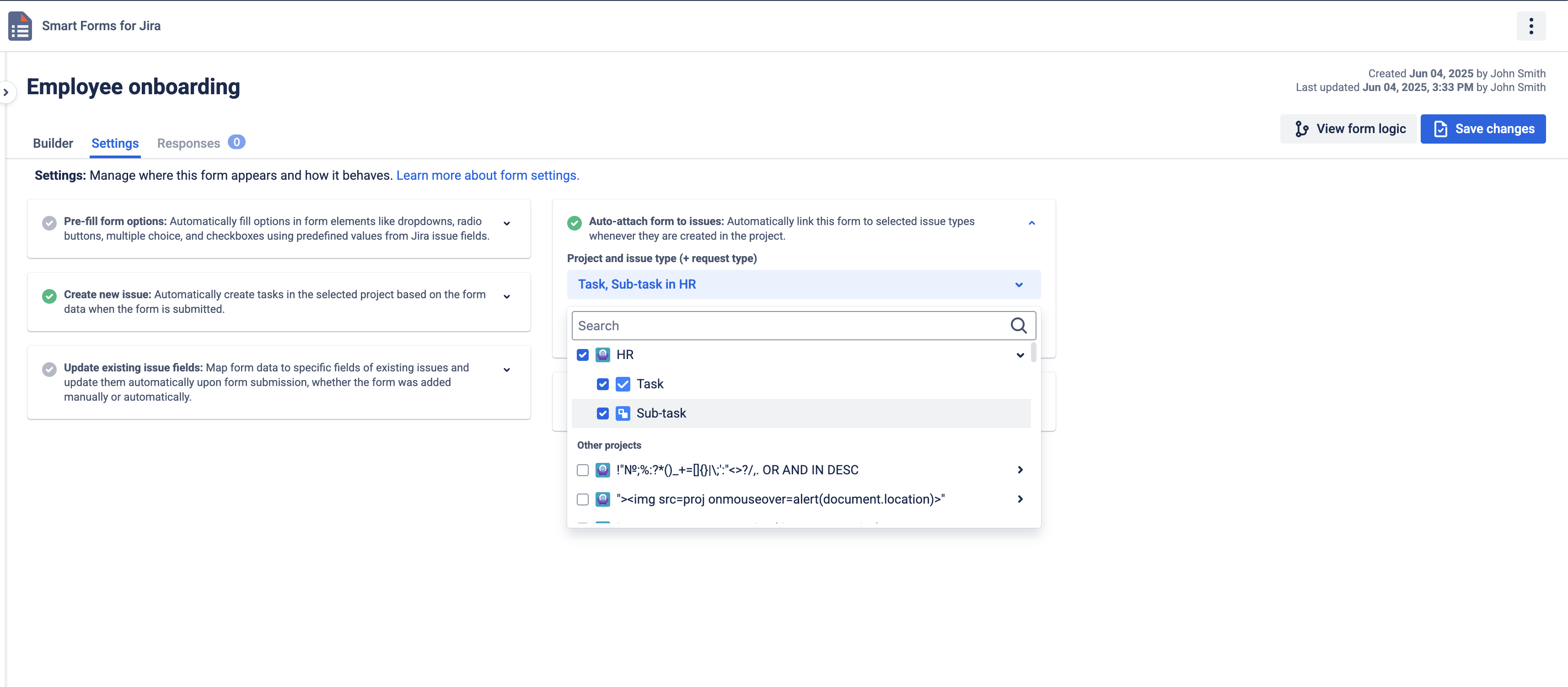 Jira Forms and Task Templates: Automating Repeatab... - Atlassian Community