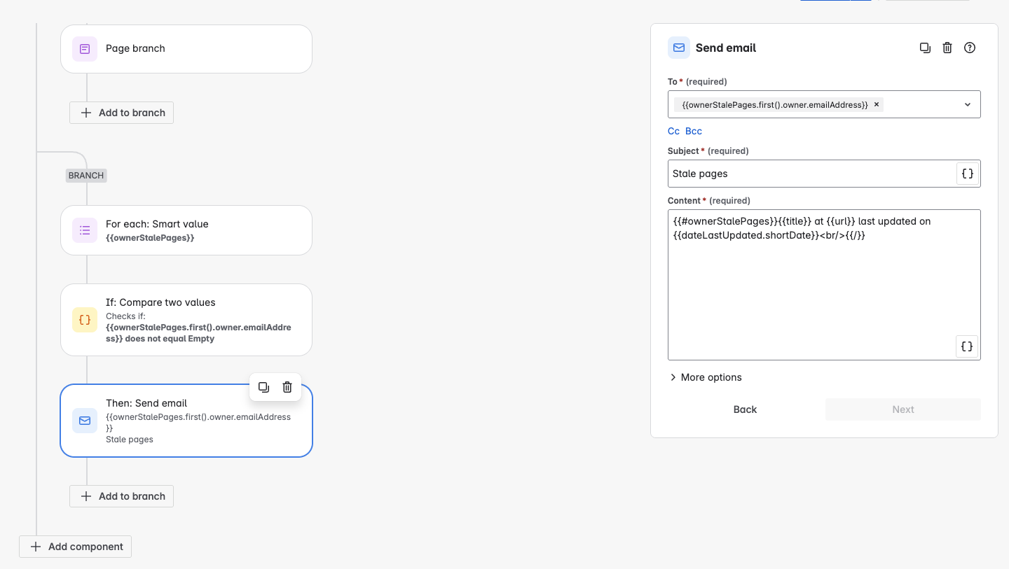 Solved: Help with notification automation rule