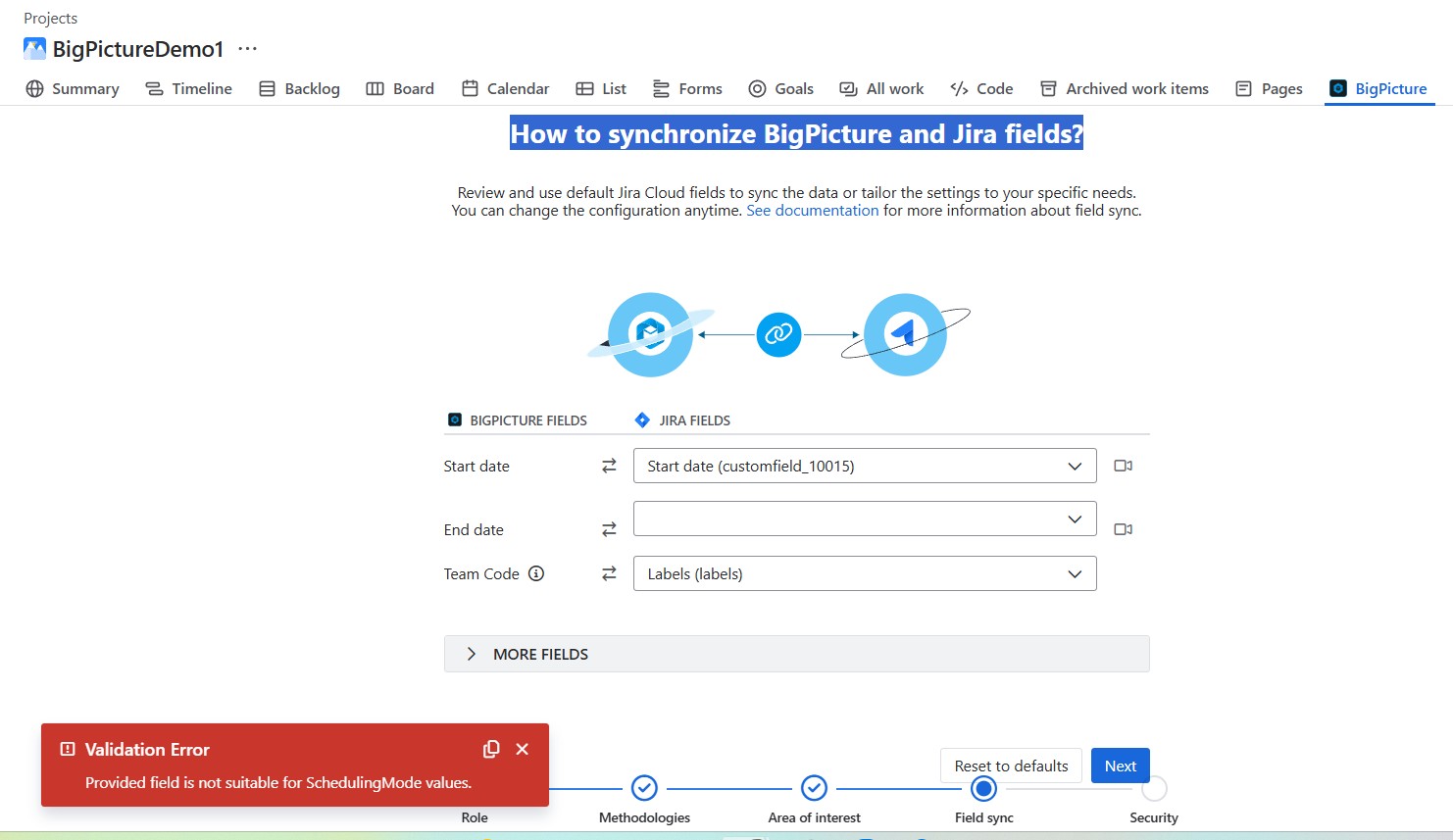 Solved: How to synchronize BigPicture and Jira fields?