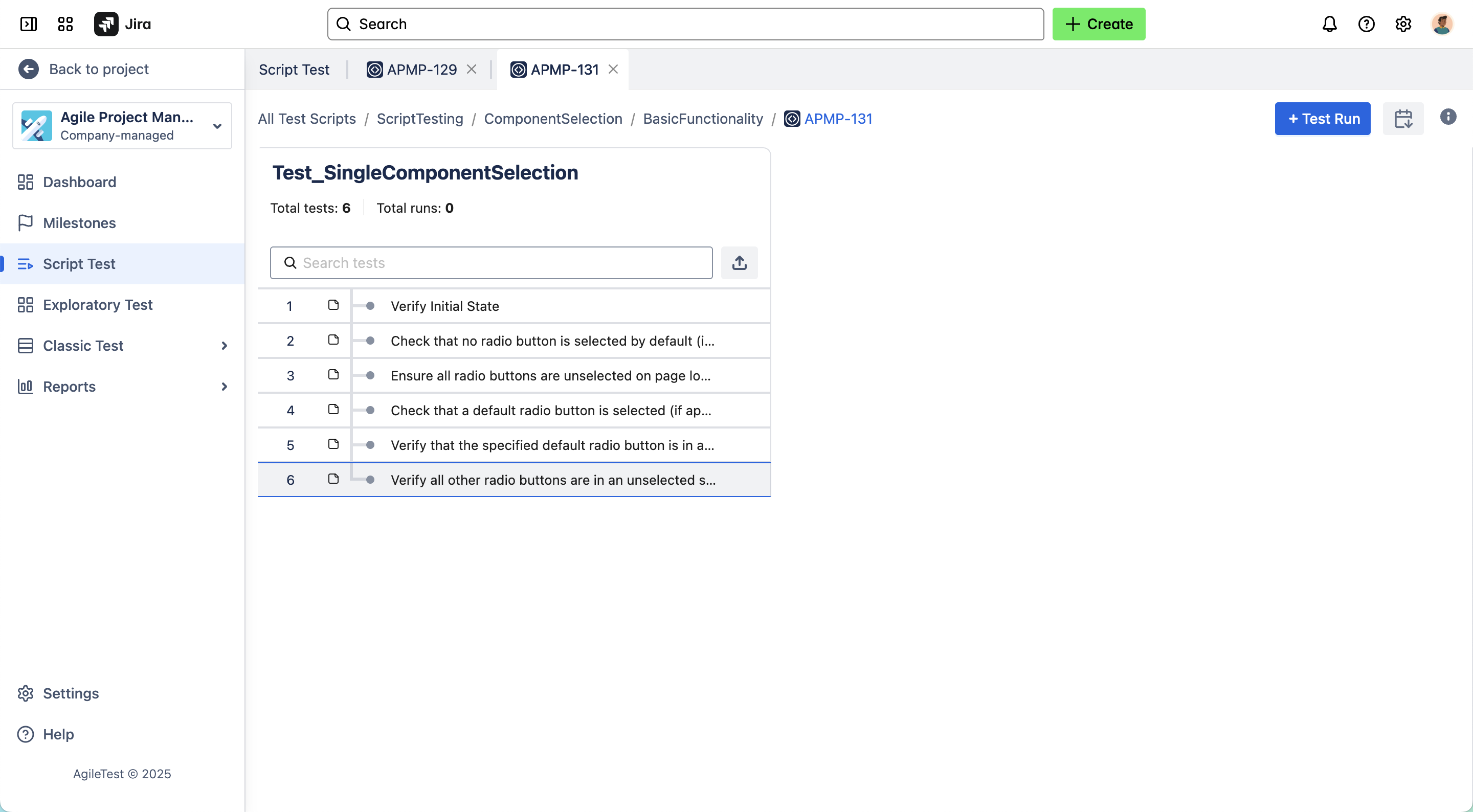 Manage your test cases in Jira with a checklist-ba... - Atlassian Community