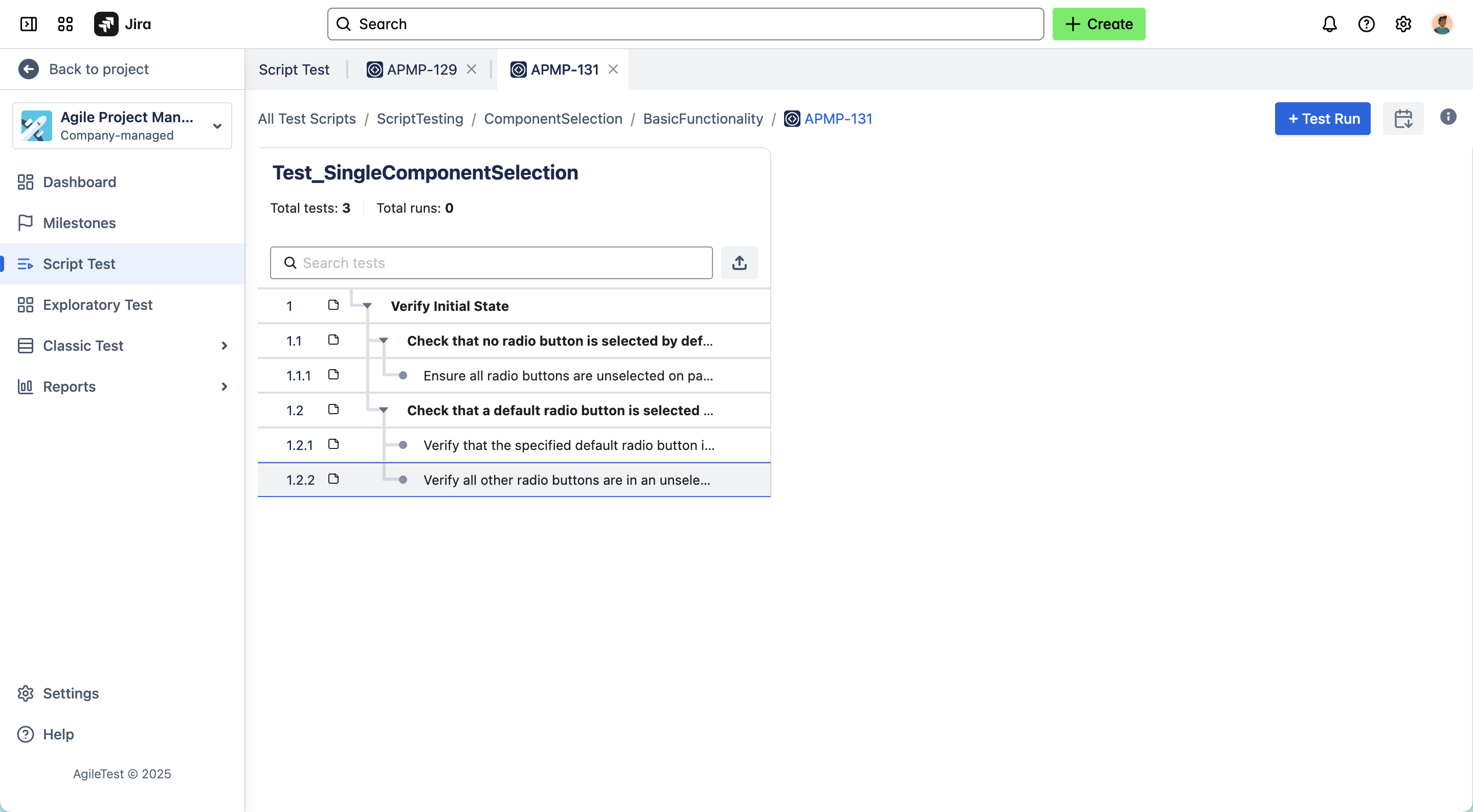 Manage your test cases in Jira with a checklist-ba... - Atlassian Community