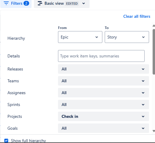 Solved: How can I see epics into Timelines from Plans