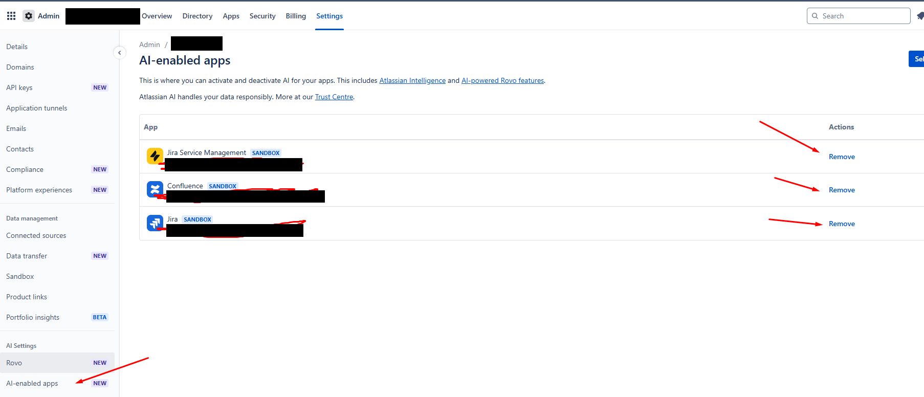 Solved: I want to deactivate AI features