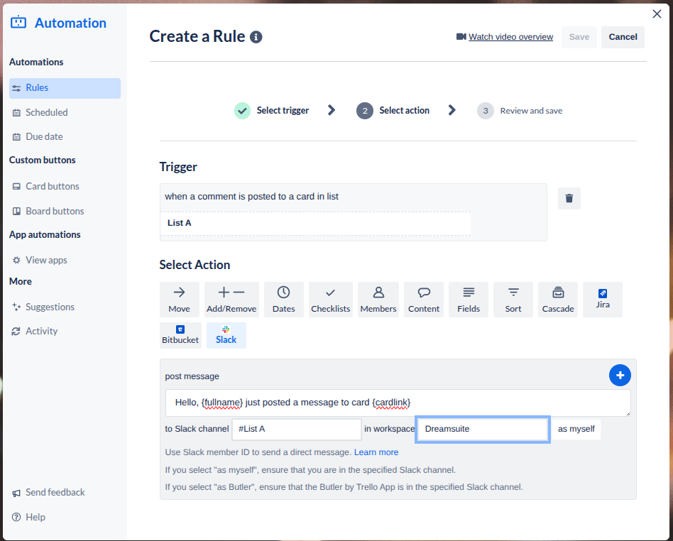 Solved: Trello Slack Integration