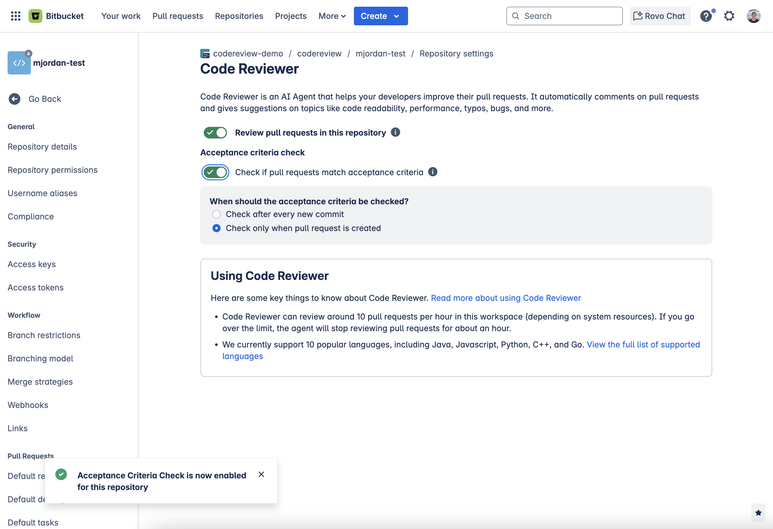 Automate Requirements Validation with Atlassian Code Reviewer
