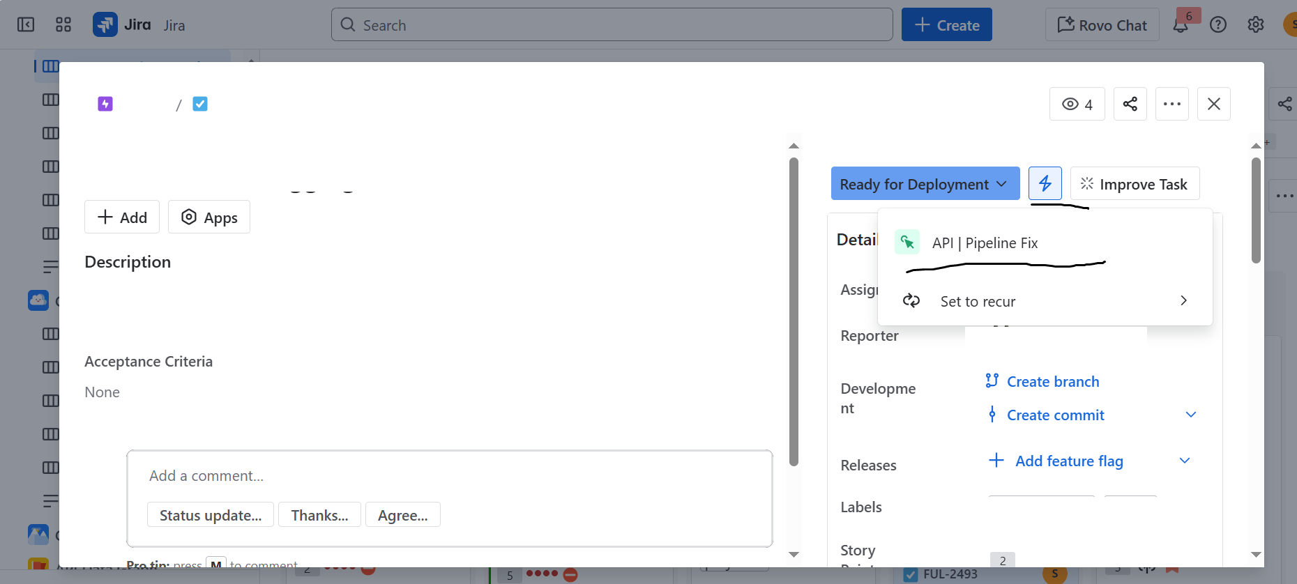 Manual Trigger no longer works after new Jira upda...
