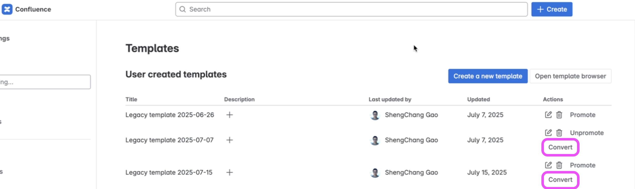The Legacy Editor is being deprecated in Confluenc... - Atlassian Community