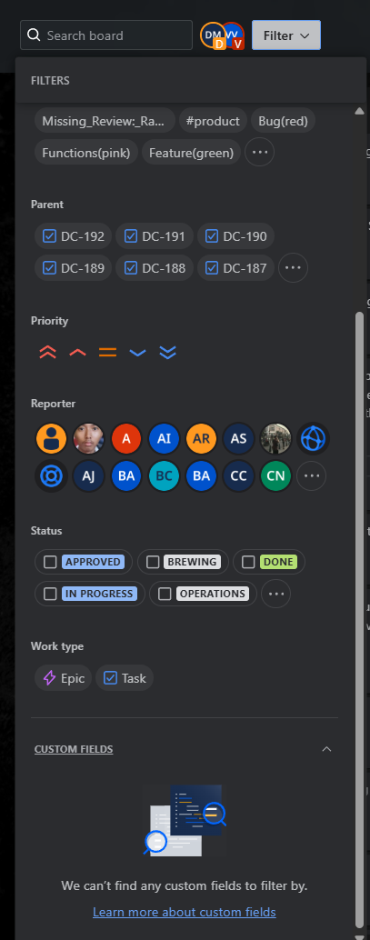 Custom Field not appearing on the cards for a busi...