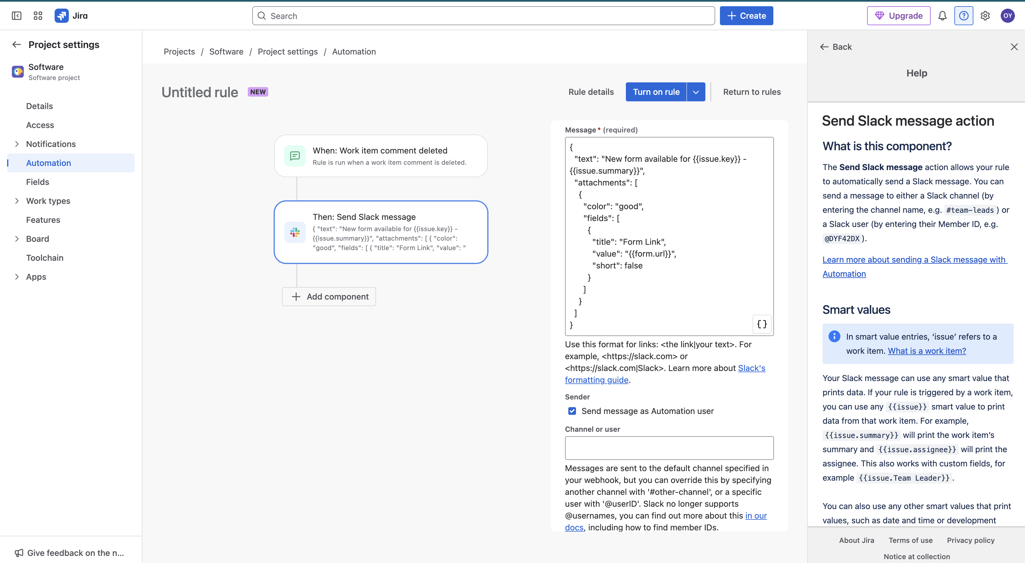 How to Send Jira Forms Links to Slack for external... - Atlassian Community