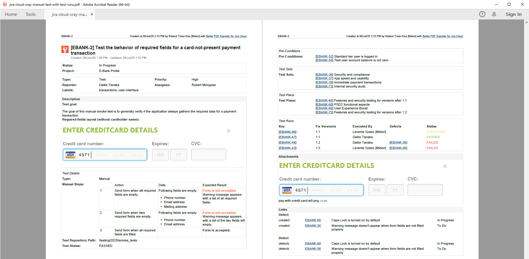 How can I display Xray Test Steps in Confluence