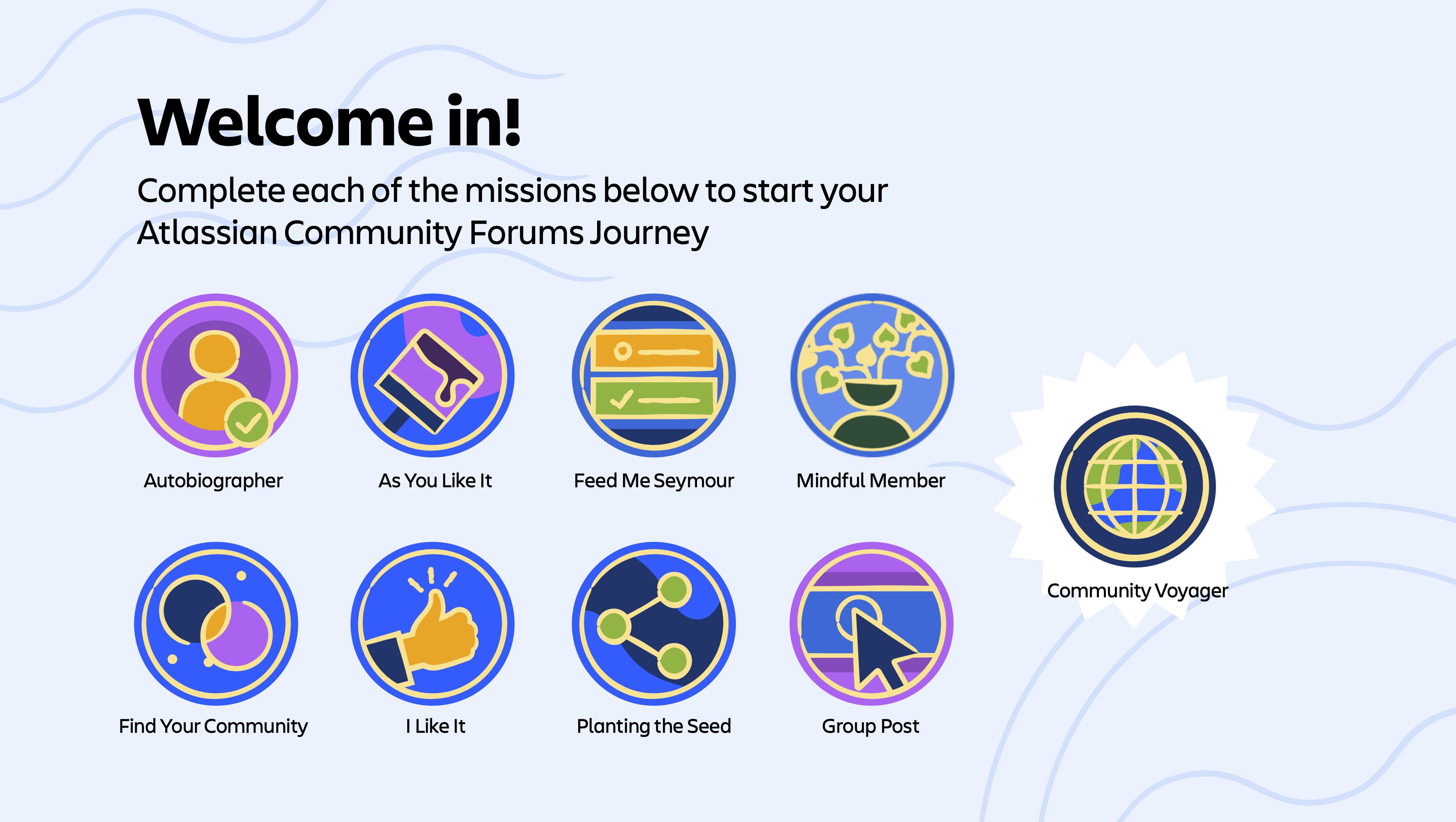 Start your Community Forums journey and earn the C... - Atlassian Community