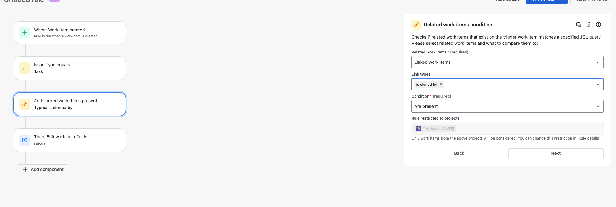 Solved: How do i update the labels with the linked issue k...