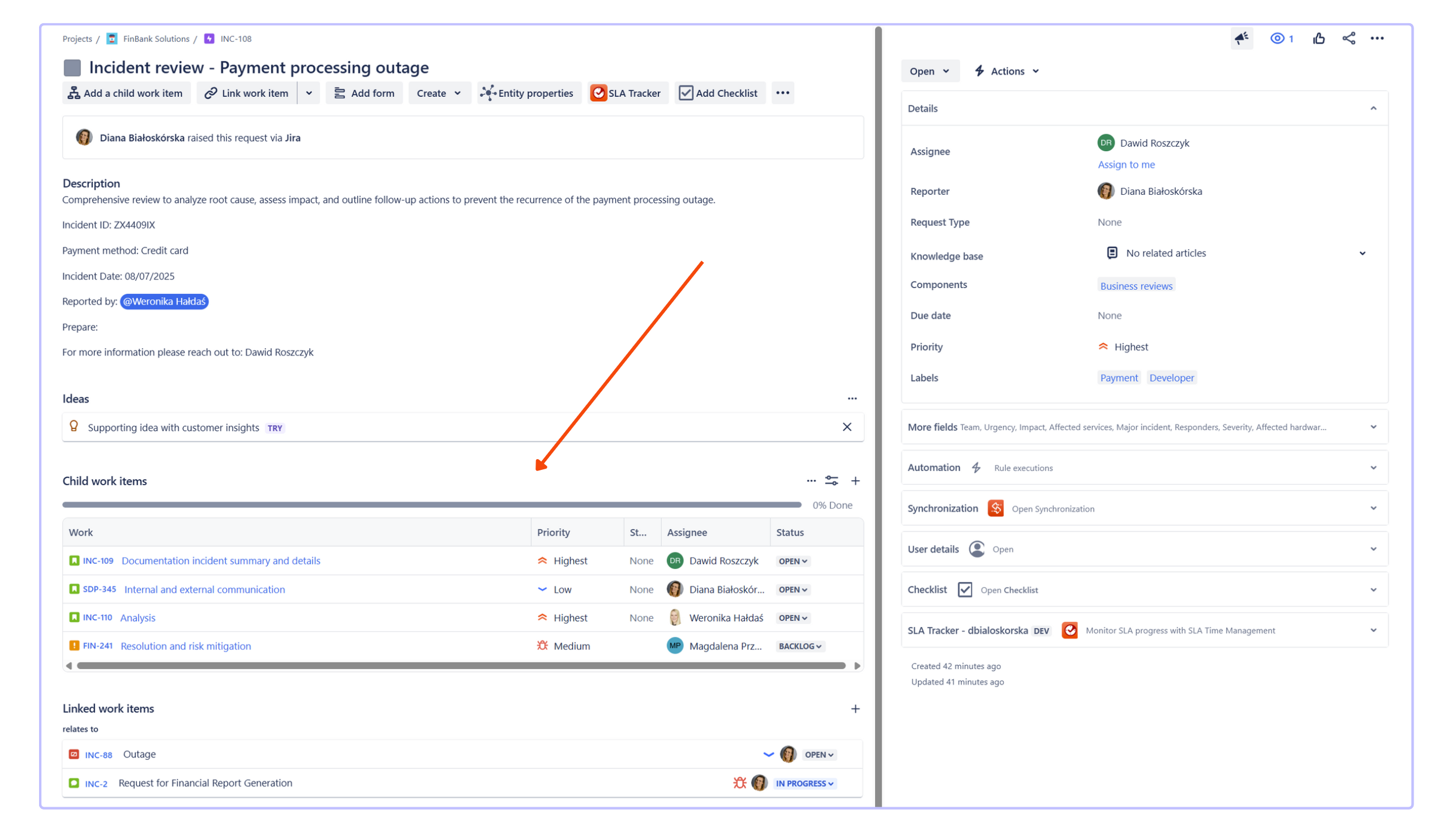 How can you create a complete structure for an Inc... - Atlassian Community