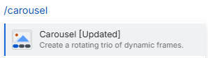 What is Carousel and how to use it in Confluence? - Atlassian Community