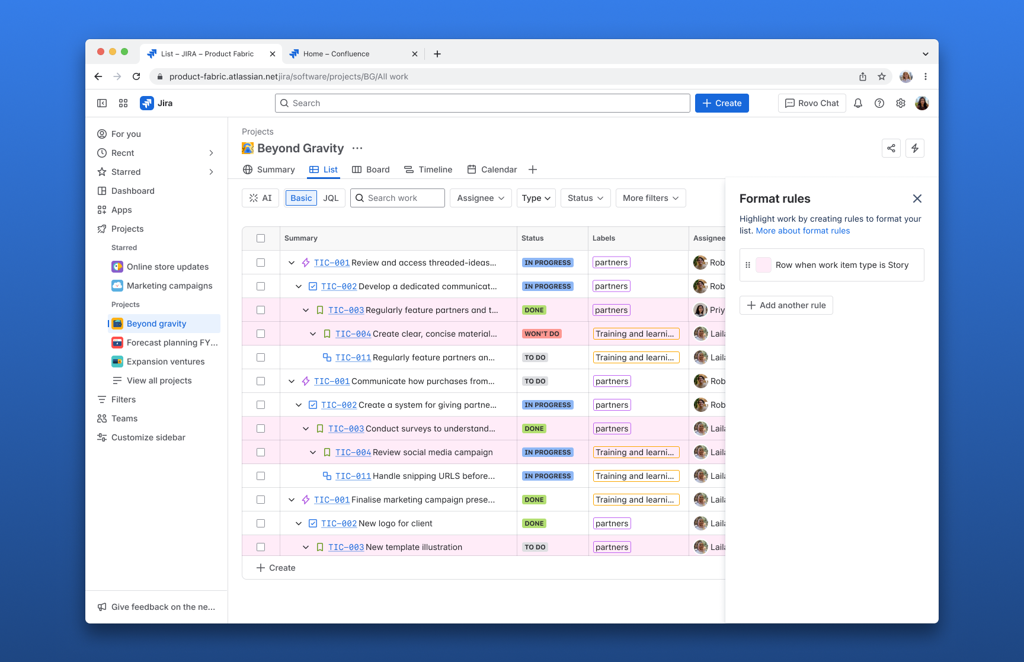 We’re merging List and All work – one powerful view for all teams in ...
