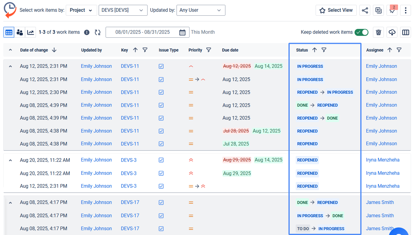 How to Track Jira Status Transitions Easily