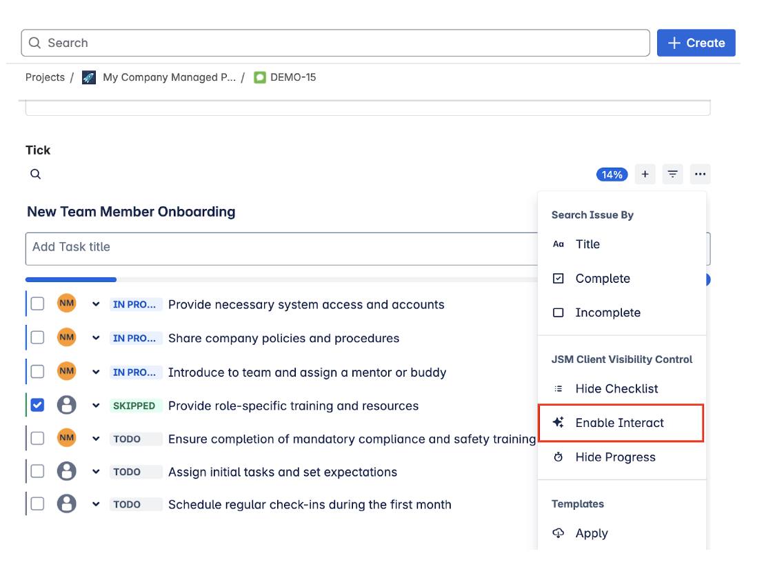 How to Create Powerful Checklists in Jira (2025 ... - Atlassian Community