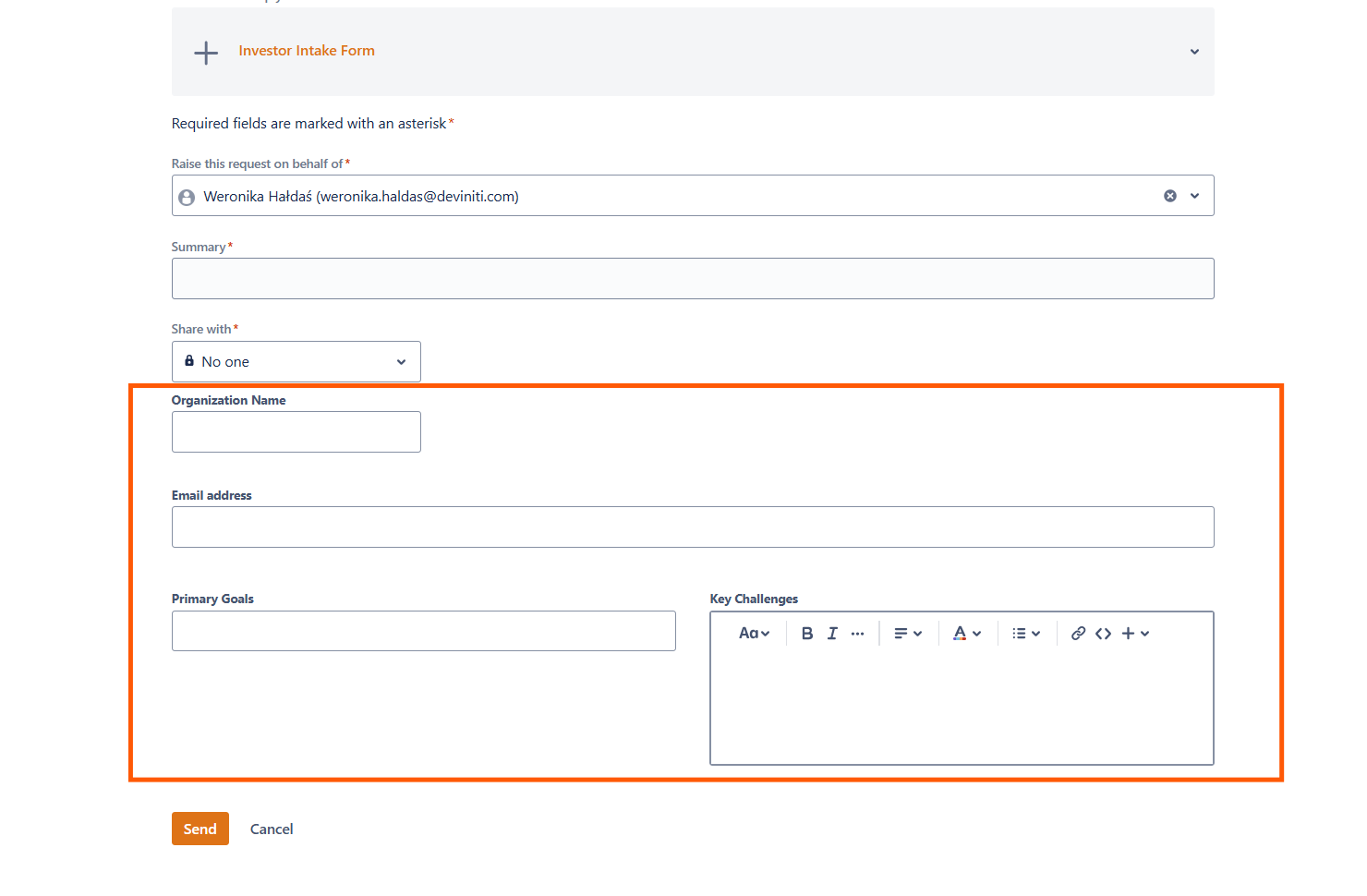 Solved: Forms Header