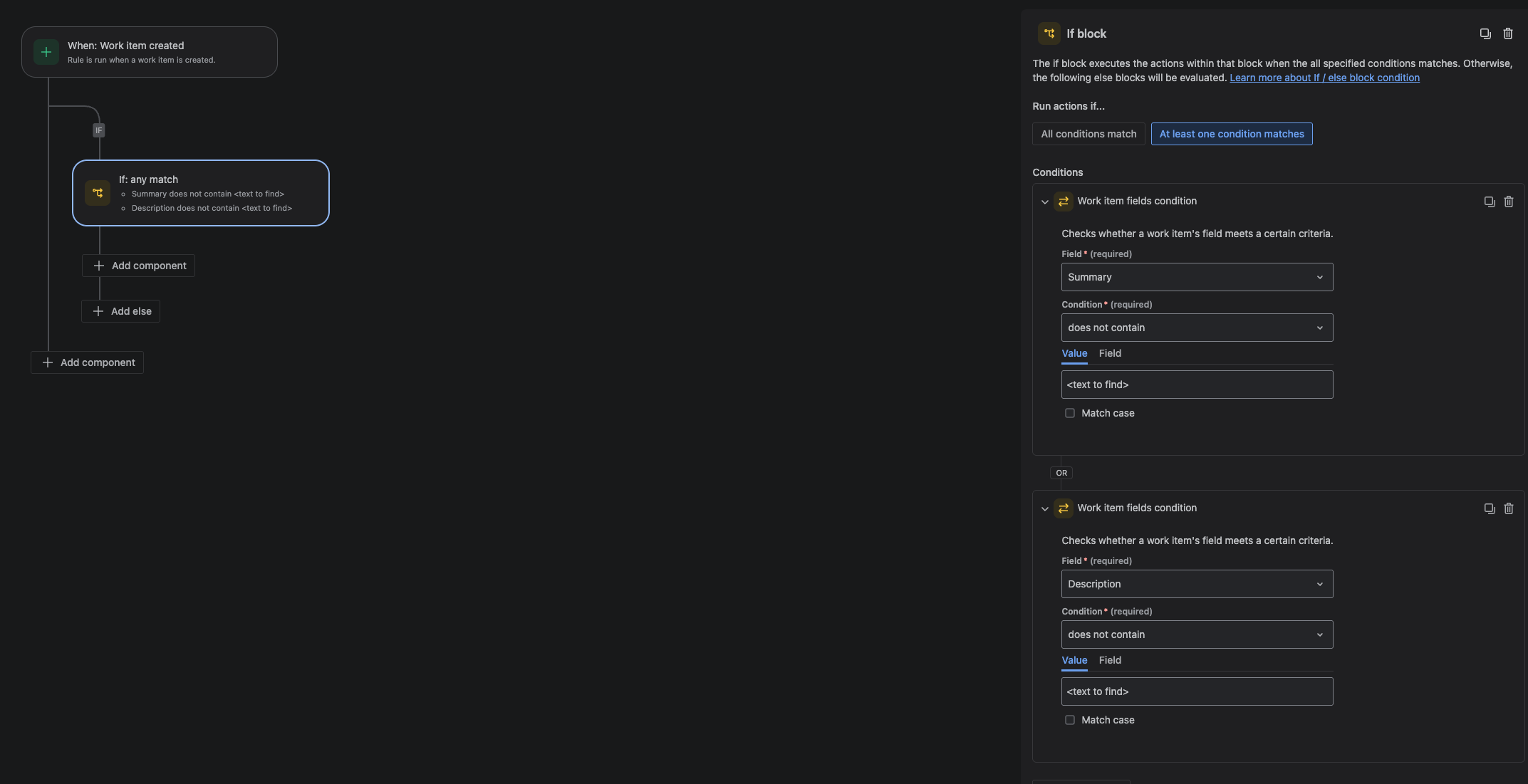 How do I create an exception based on the task des...