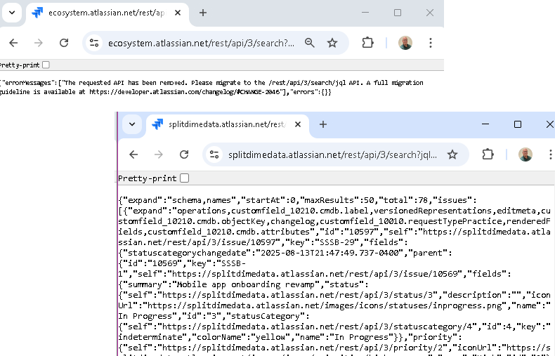 Solved When Are Jql Search Endpoints Restapi2search A