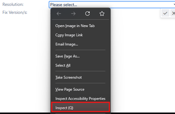 How to change the resolution back to unresolved?
