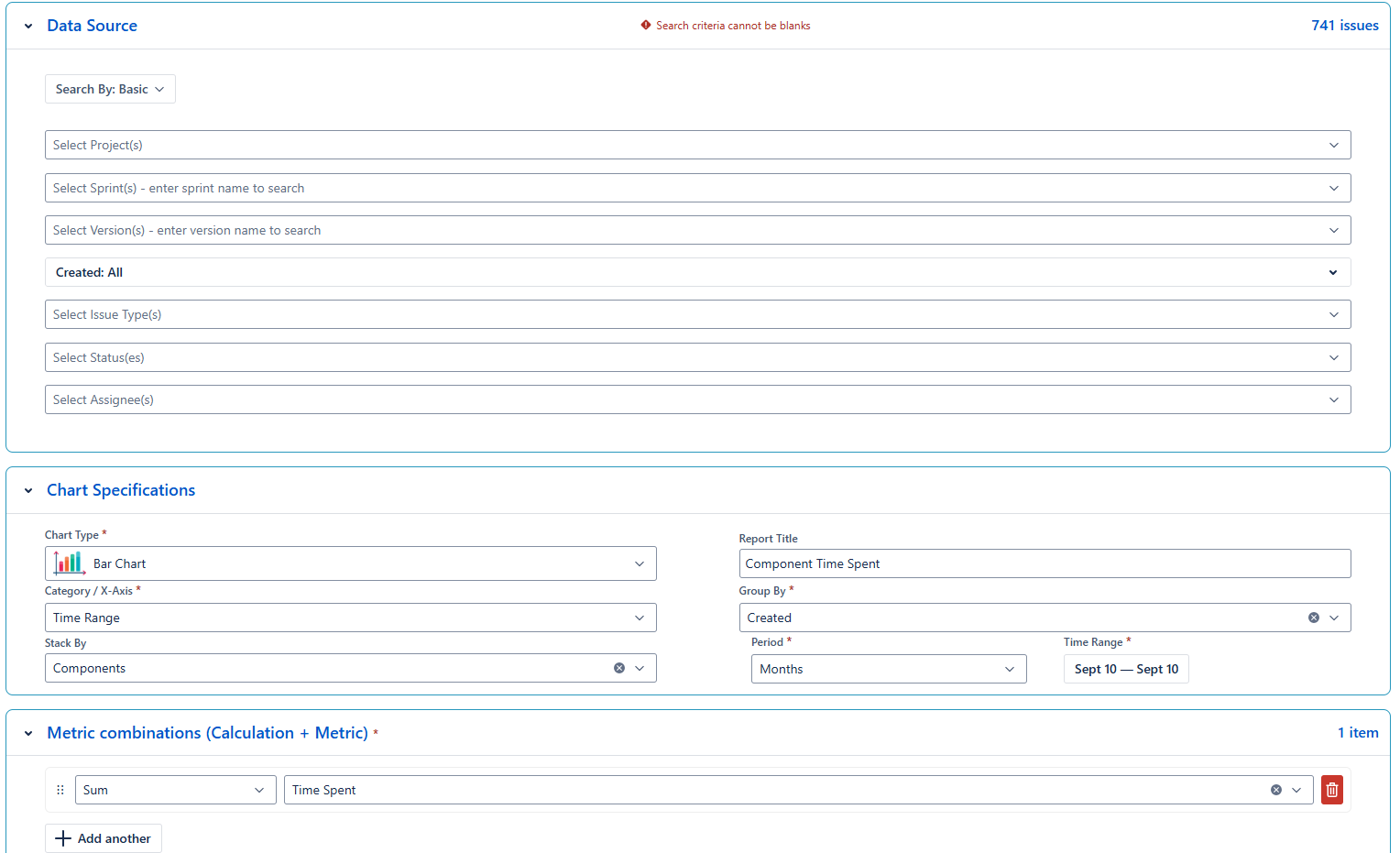 How to visualize time tracking components in speci...