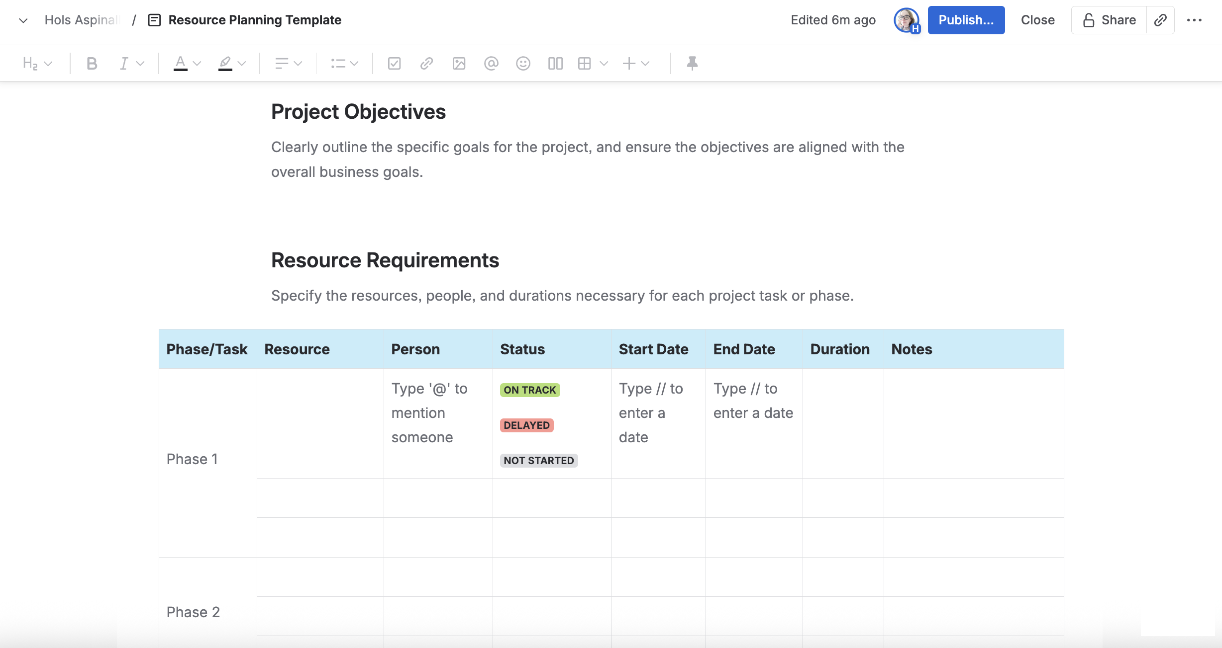 6 Essential Templates for Project Management in Co...