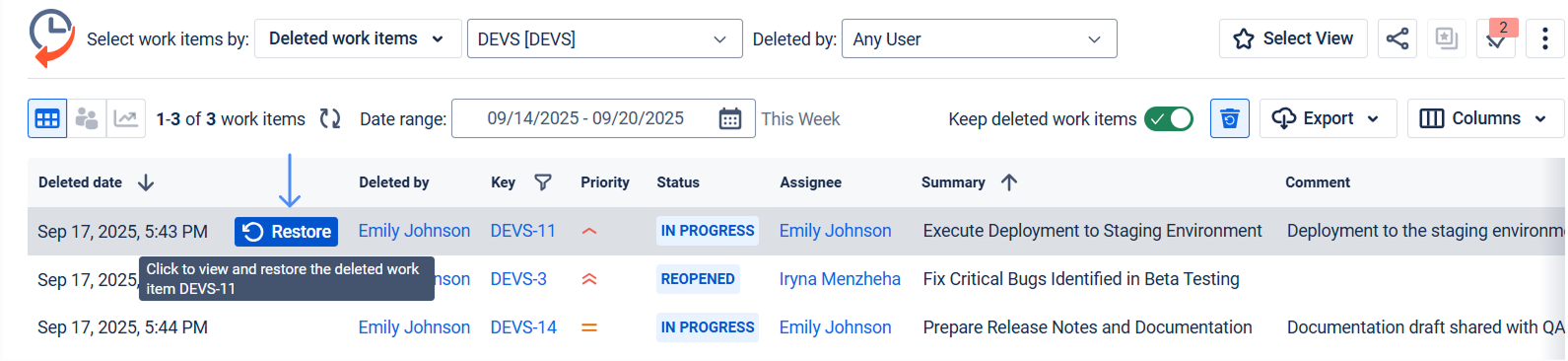 Deleted Work Items In Jira The Complete Guide