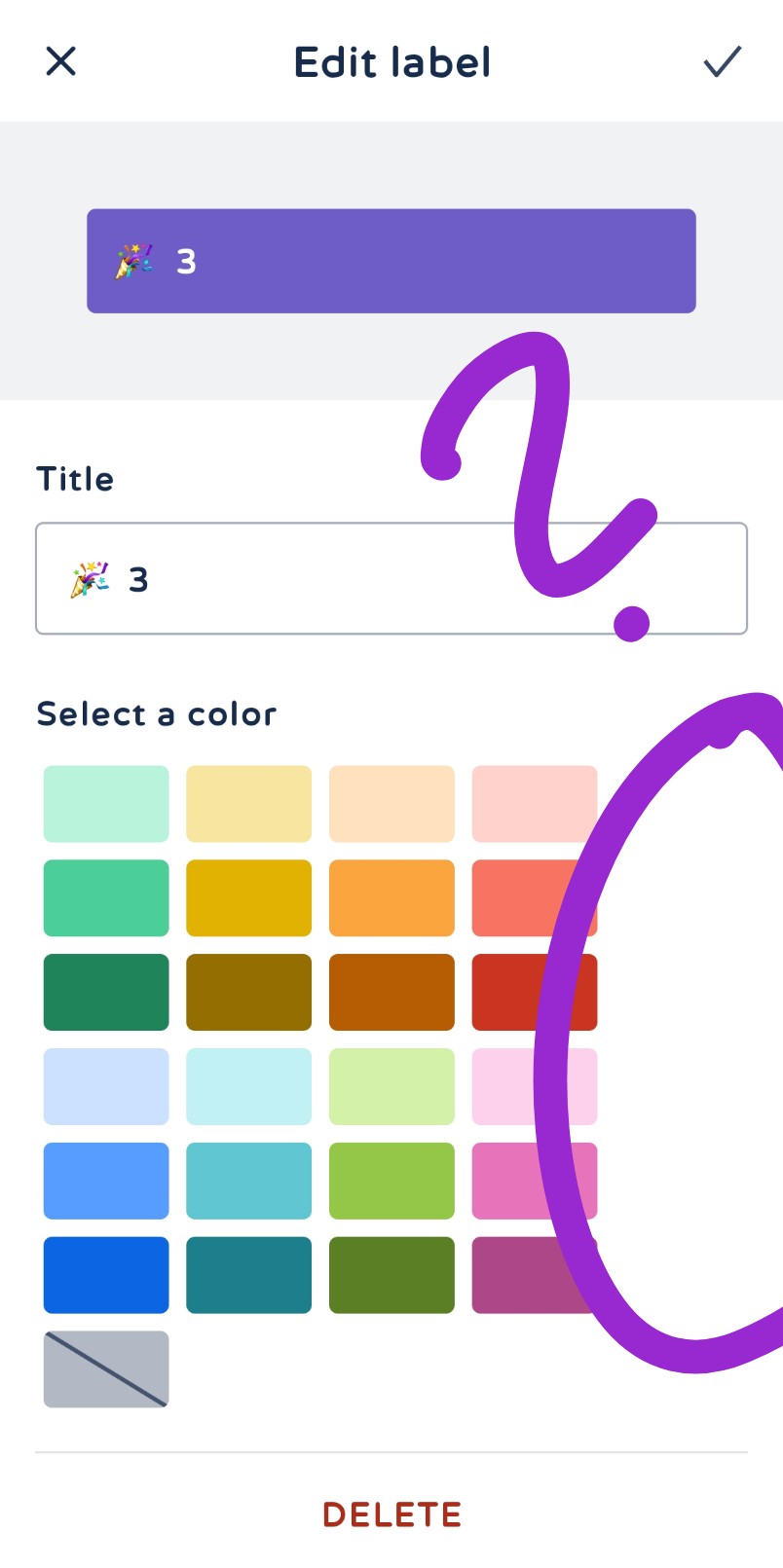 Solved: [BUG] label colors unpickable