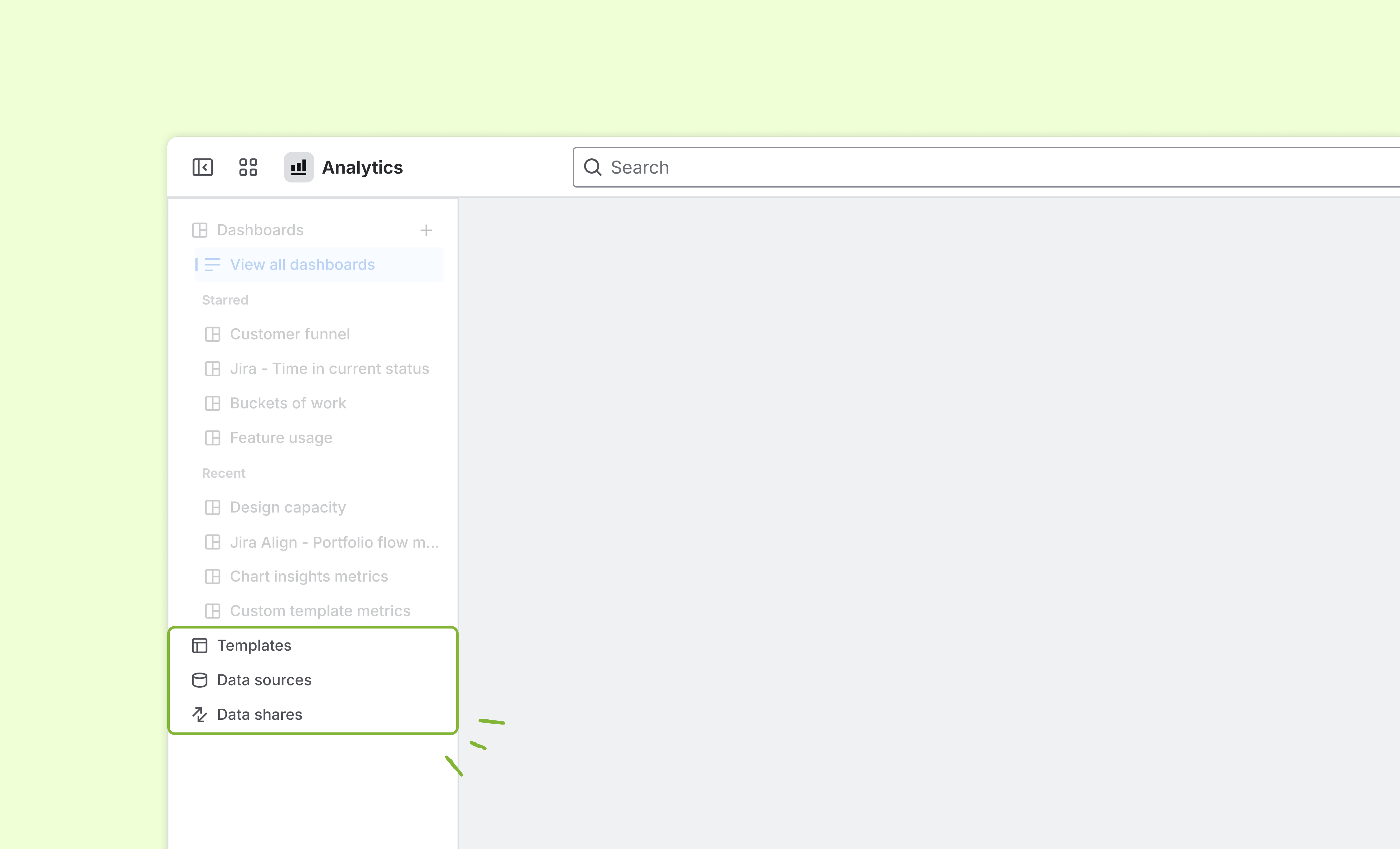 New navigation in Analytics! - Atlassian Community