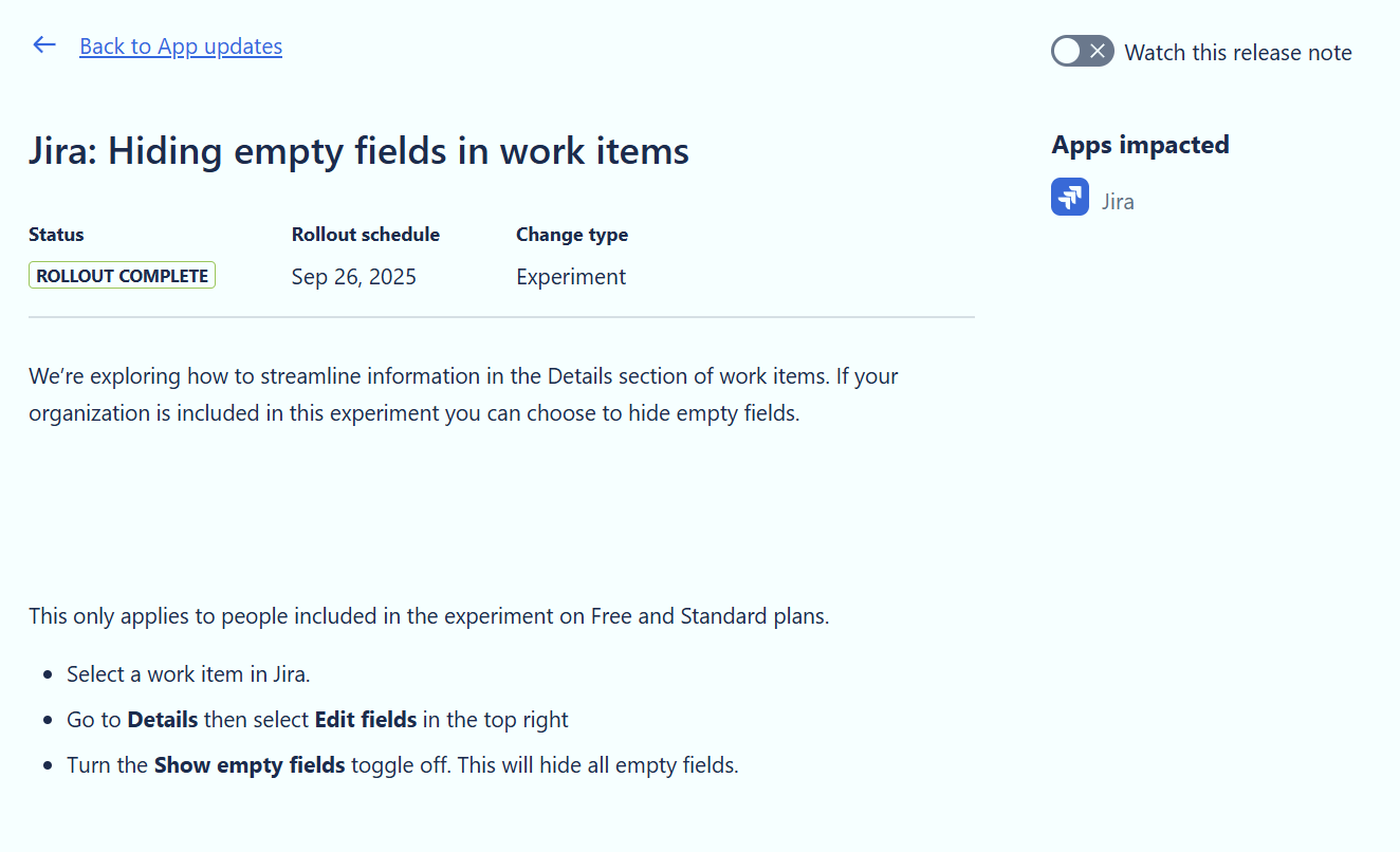 Show Empty Fields Toggle Missing And Hide Empty Fi