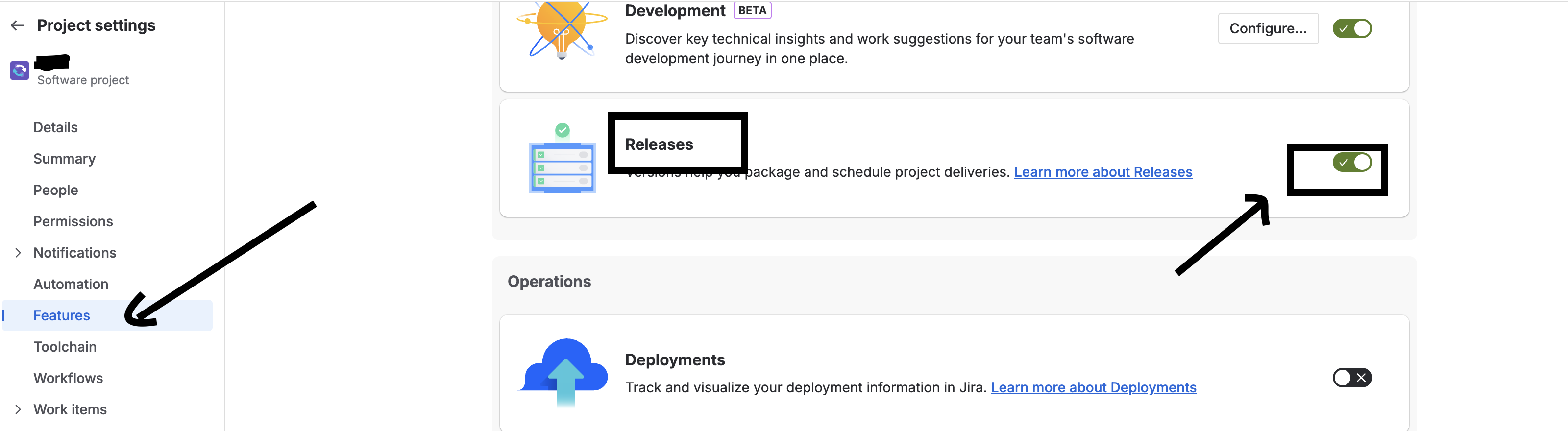 Cross-Project Release: All projects not displayed