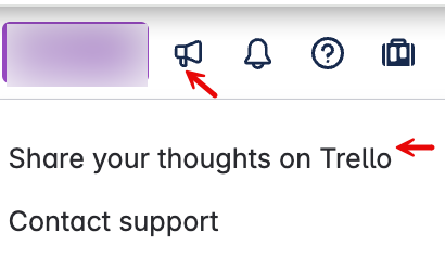 The new tool bar at the bottom of the board