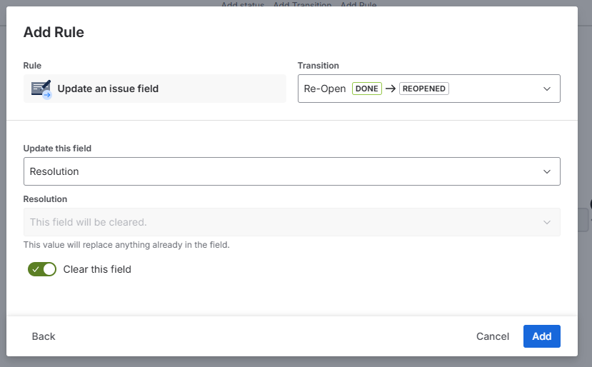Resolution field