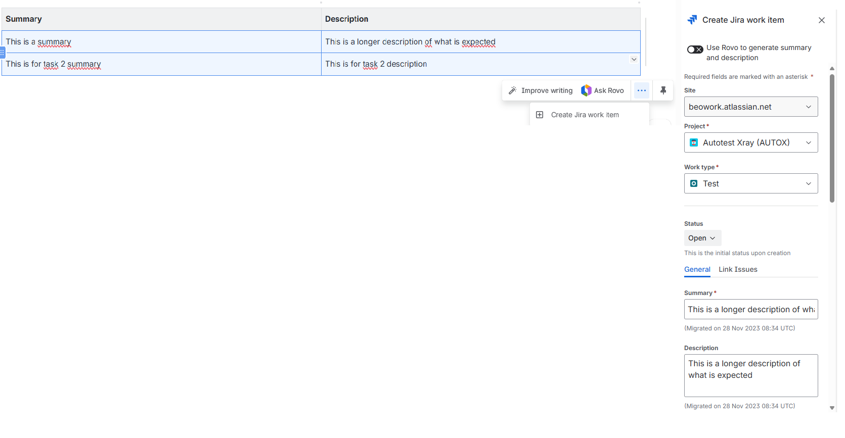 NEW: A better way to create Jira work items from C... - Atlassian Community