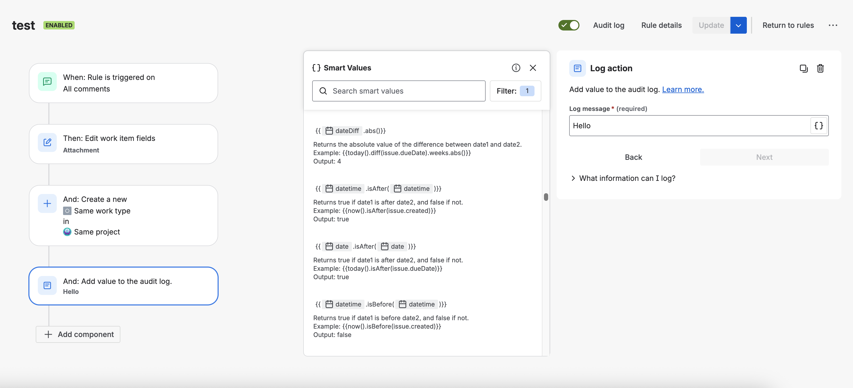 New Smart Values Panel: Component-Based Organization & Advanced Date ...